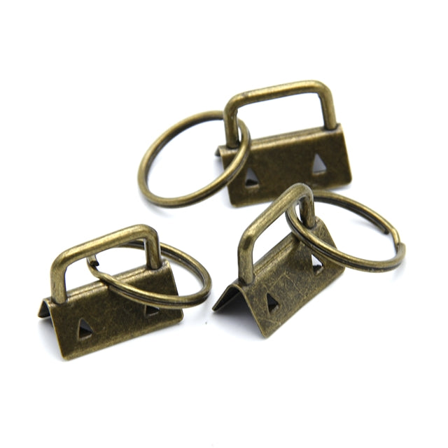 1" Bronze Key Fob Tail Clip Hardware – Kexpress Supplies