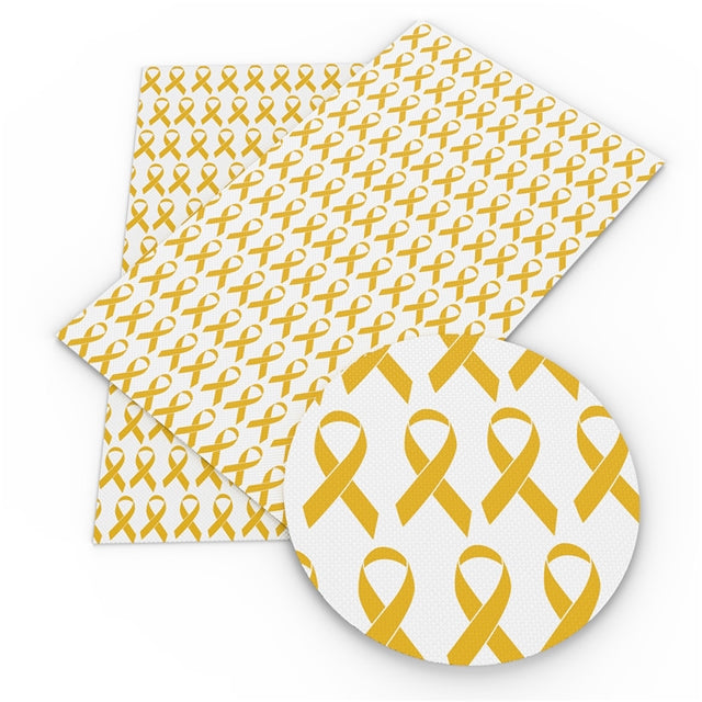 Gold Childhood Cancer Ribbon – Kexpress Supplies